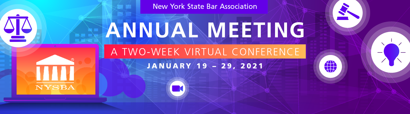NYSBA Invites You to Join Us for our 2021 Event - New York State Bar ...
