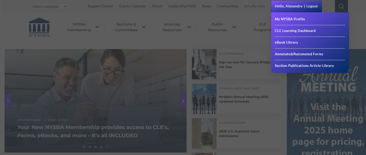 NYSBA Membership Quick Start - New York State Bar Association