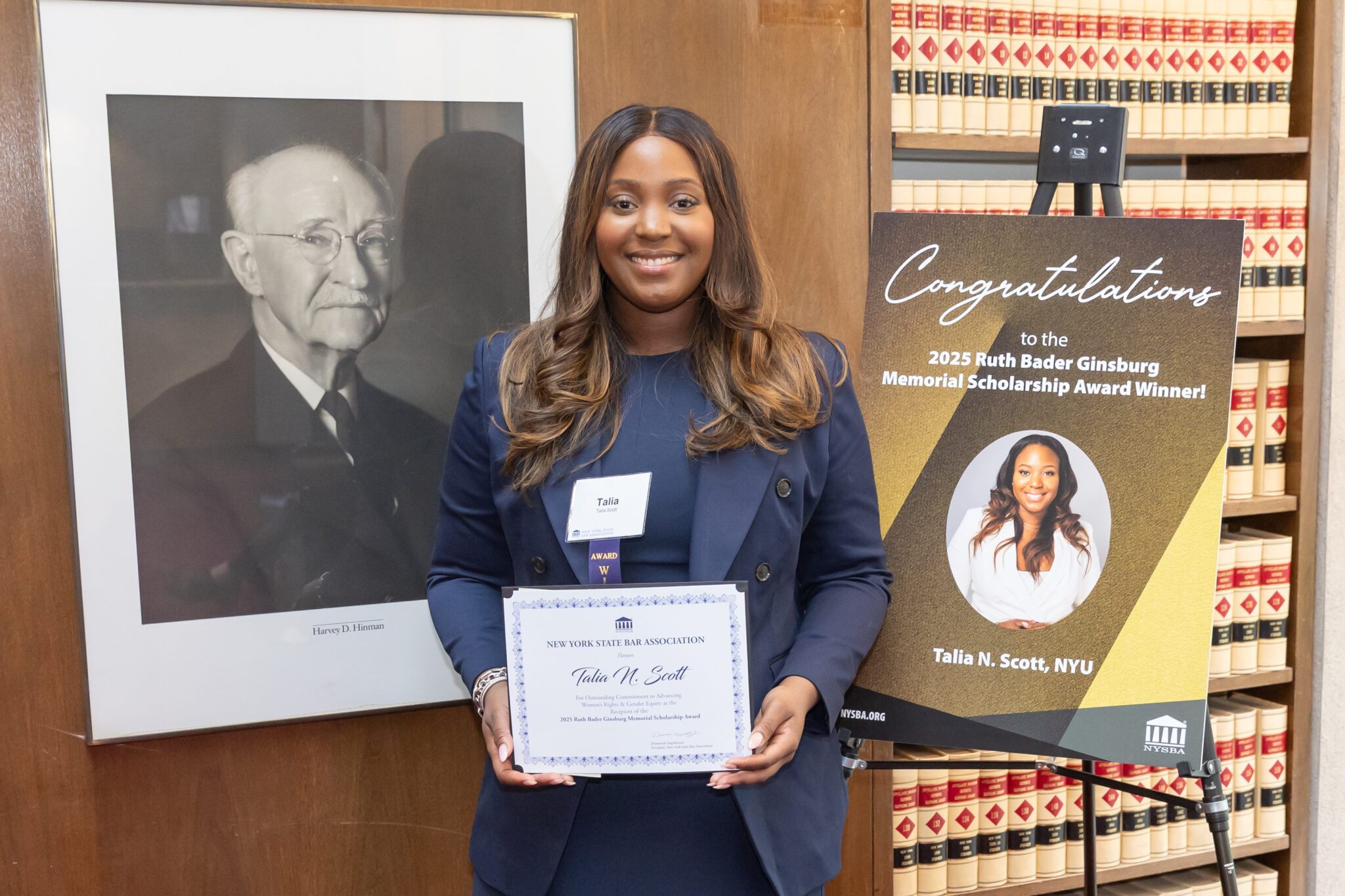 Harlem Native Honored With Ginsburg Scholarship for Helping Black Women ...